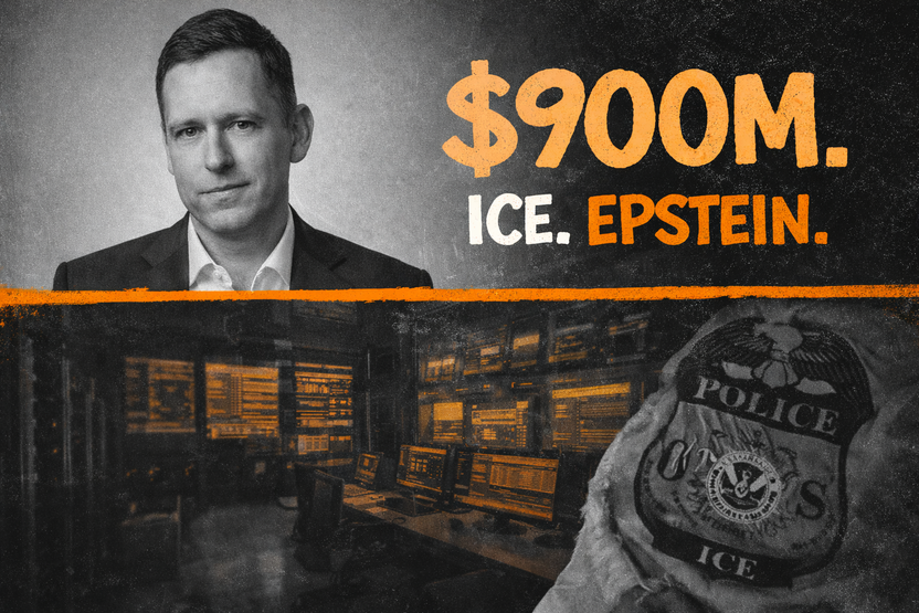 Thiel Palantir $900M Federal Contracts DOGE ICE | Impeach 47
